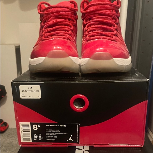 Michael Jordan | Shoes | Air Jordan 1 Retro Red Athletic Shoes | Poshmark